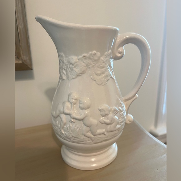 Kitchen | Vintage Italy Cherub Pitcher | Poshmark